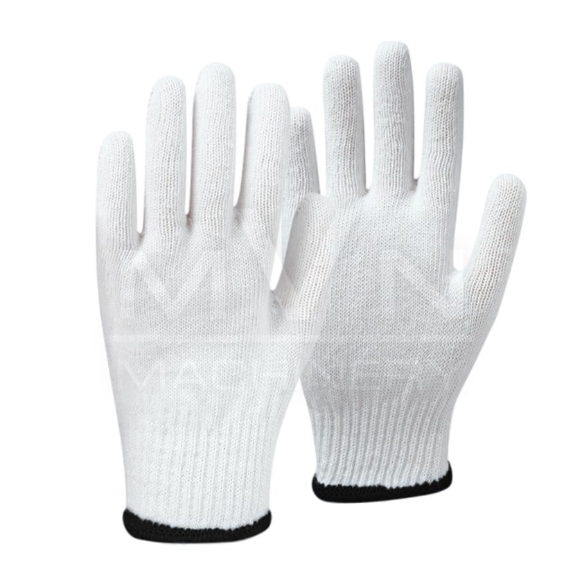 Cotton Polyester Gloves for Maintenance Work | 6/12 pcs